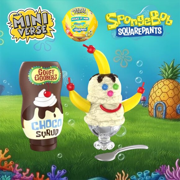 MGA Entertainment | Toys | Mgas Miniverse Make It Mini Spongebob ...